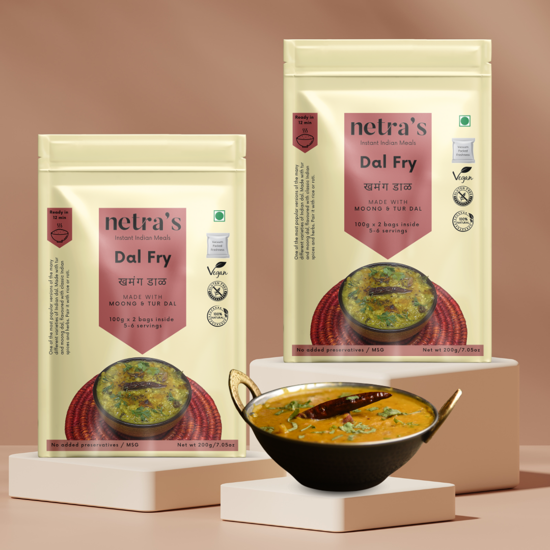 Instant Dal Fry (2 bags, 400g / 8 servings) | Gluten-free | Preservati ...