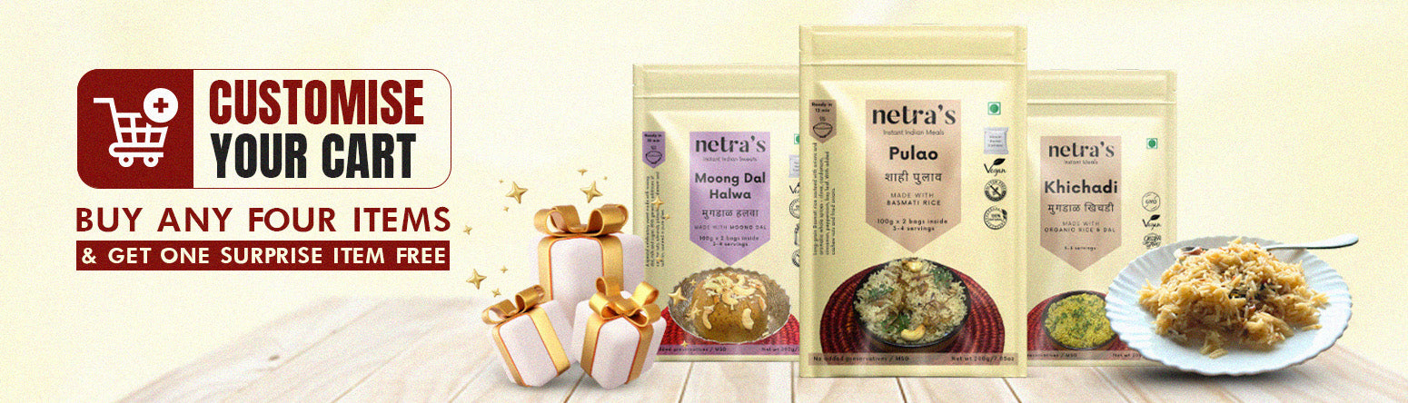 Netra's Instant Indian Cuisine | Breakfast, Meals, Curries & Sweets