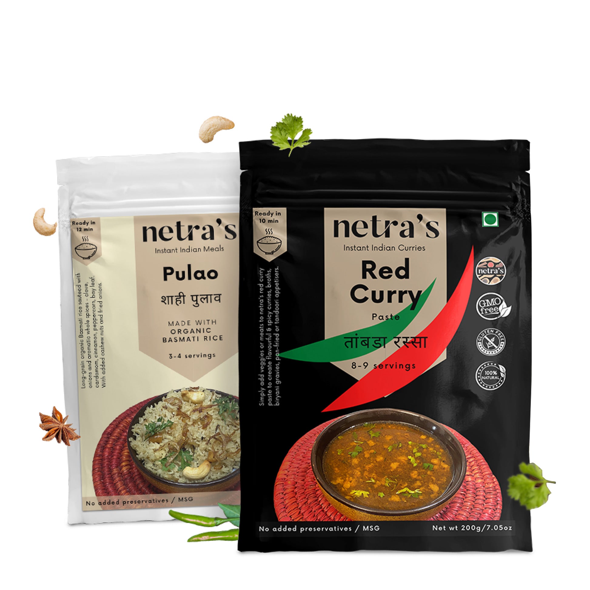 Biryani Kit | Instant Pulao & Marinade | 400g / 4 servings – Netra's ...